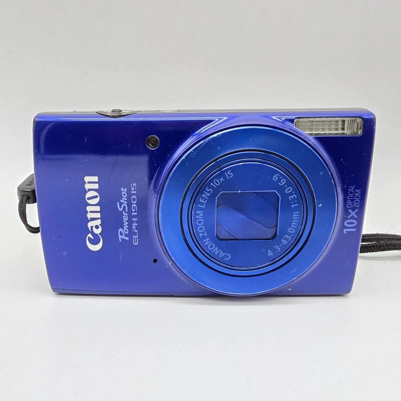 Canon PowerShot ELPH 190 IS 20MP Digital Camera 10X... - Depop