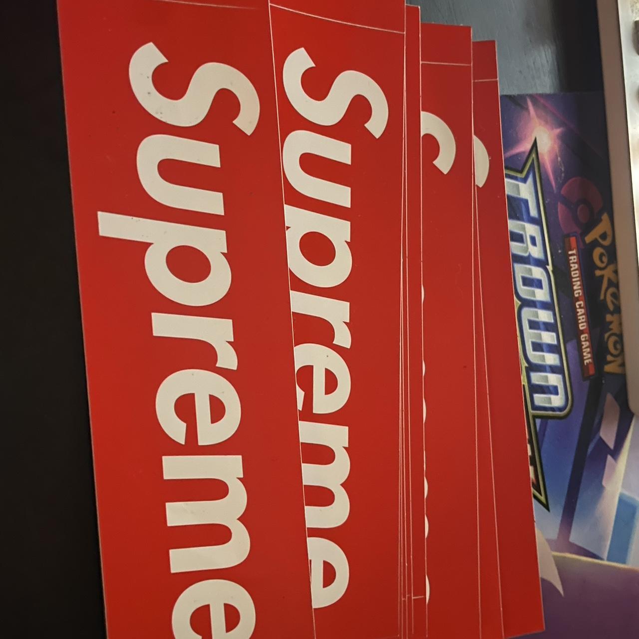 Supreme stickers x10 - Depop
