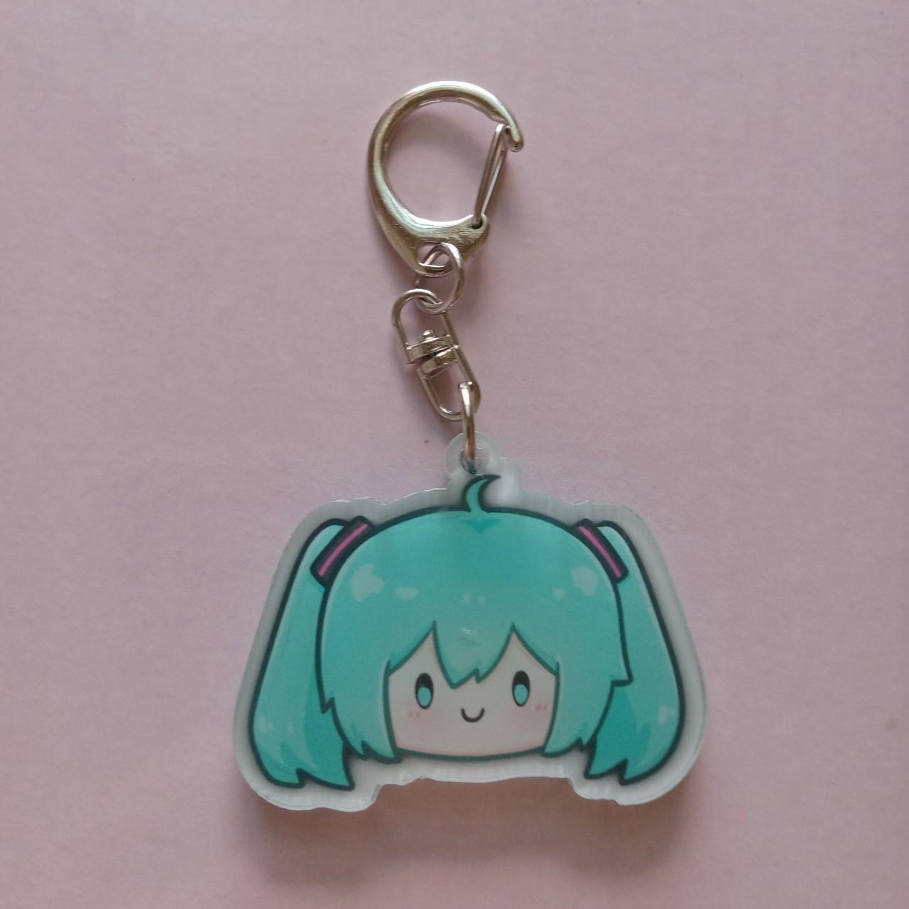 Hatsune Miku Shaker Keychain #keychain #hatsunemiku... - Depop