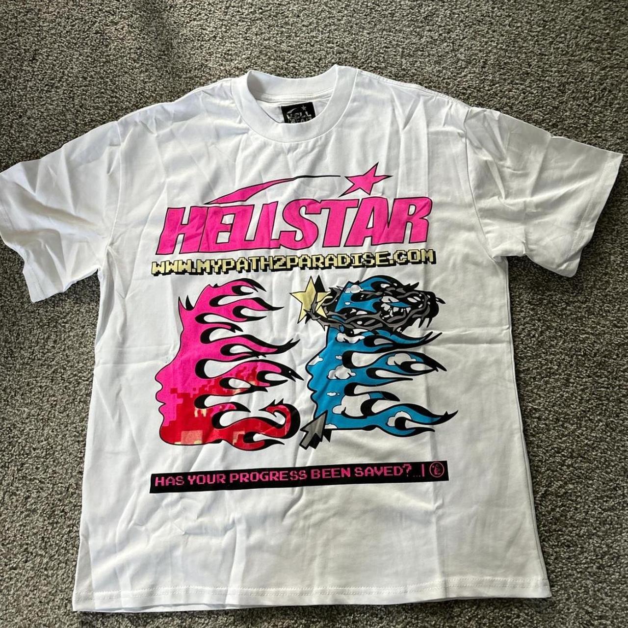 Hellstar 1996 shirt almost first ever hellstar men’s - Depop