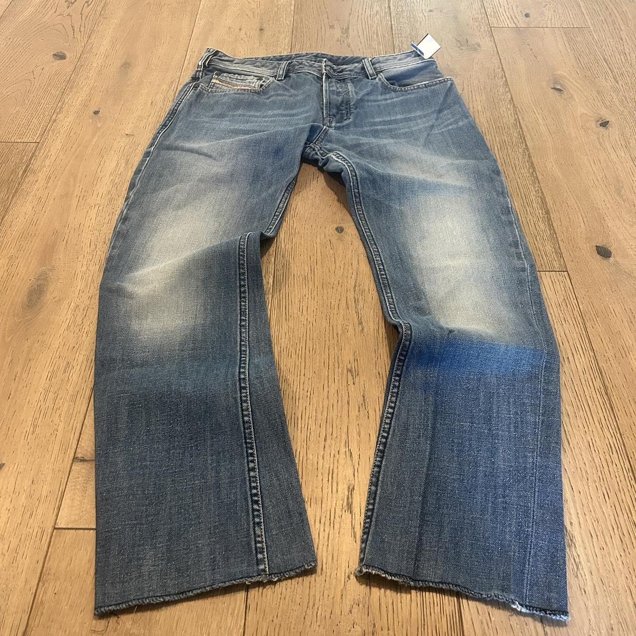 Super Sick Diesel D Rise Flared Jeans Amazing back... - Depop