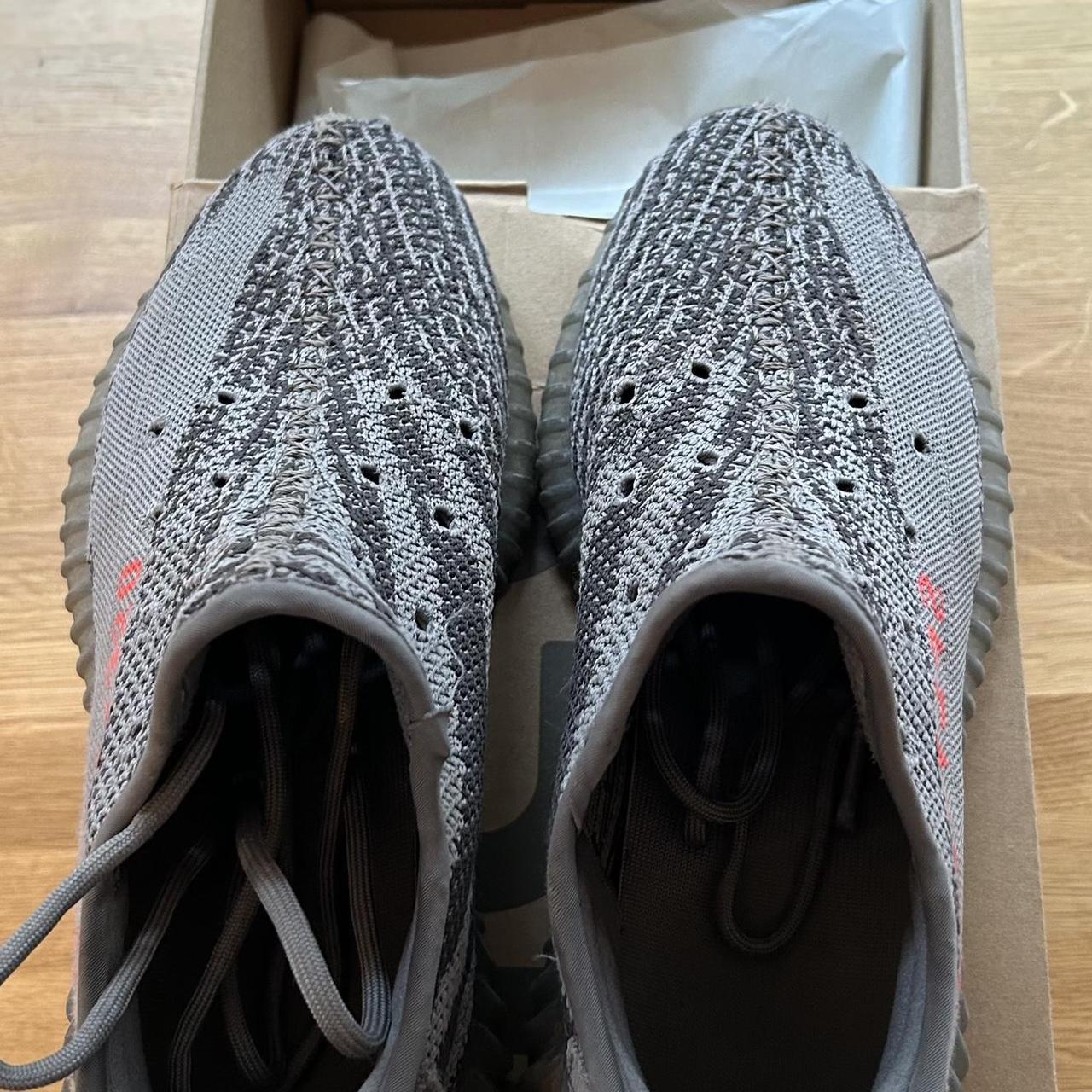 Yeezys worn about once every two weeks for 3 year... - Depop