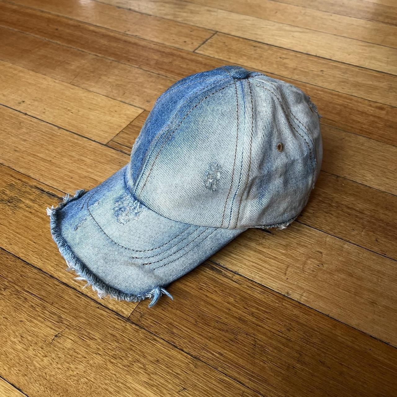 C-Iyasu distressed denim cap by DIESEL Denim cap in... - Depop