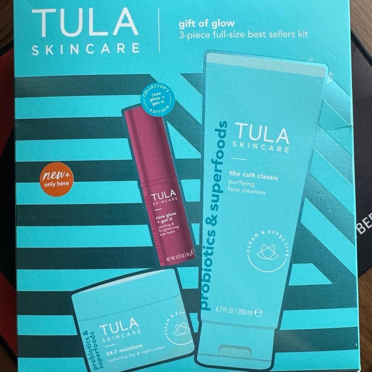 Tula Skincare Gift of Glow set with 3-piece... - Depop