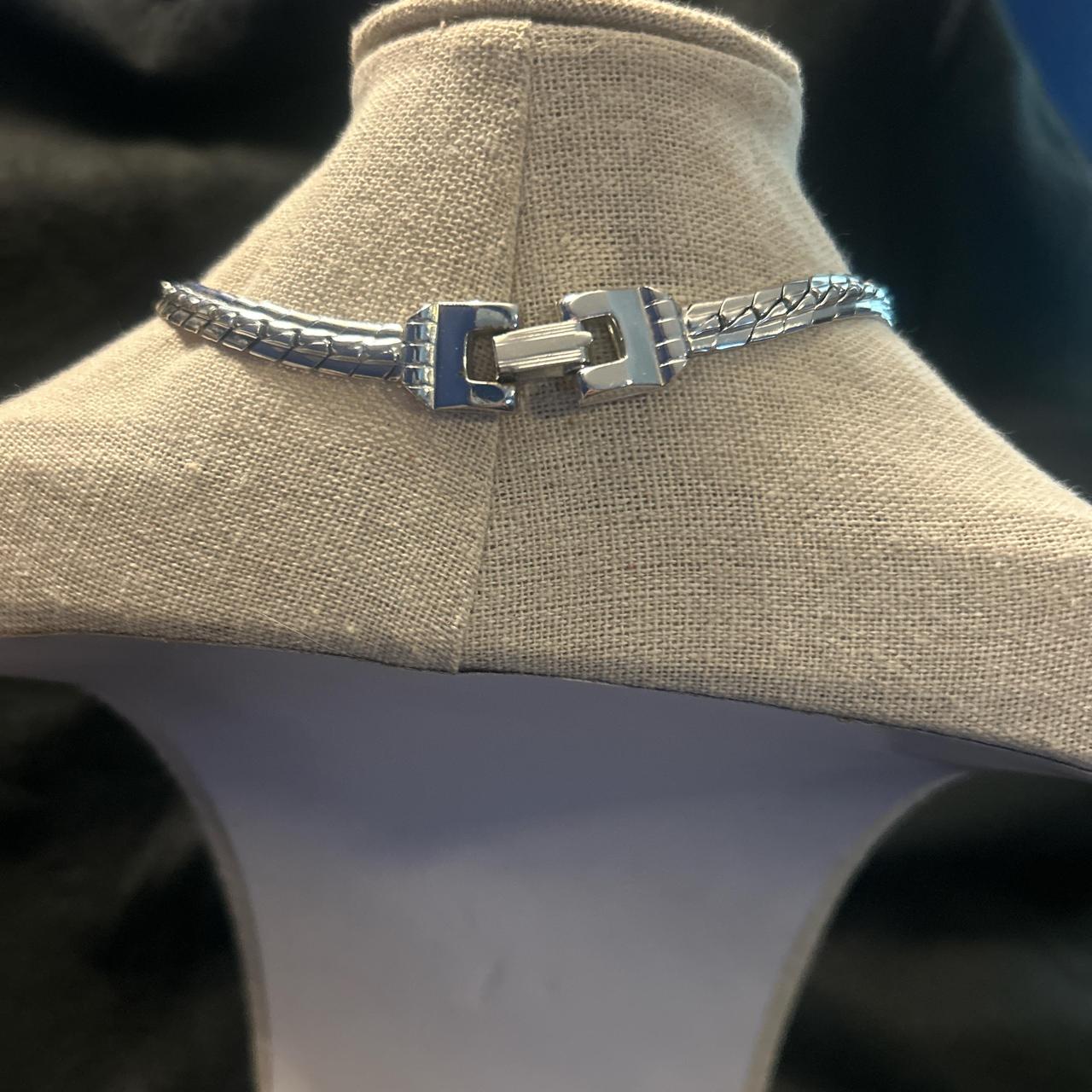 Vintage 50’s Coro snake chain necklace with lobster... | Depop