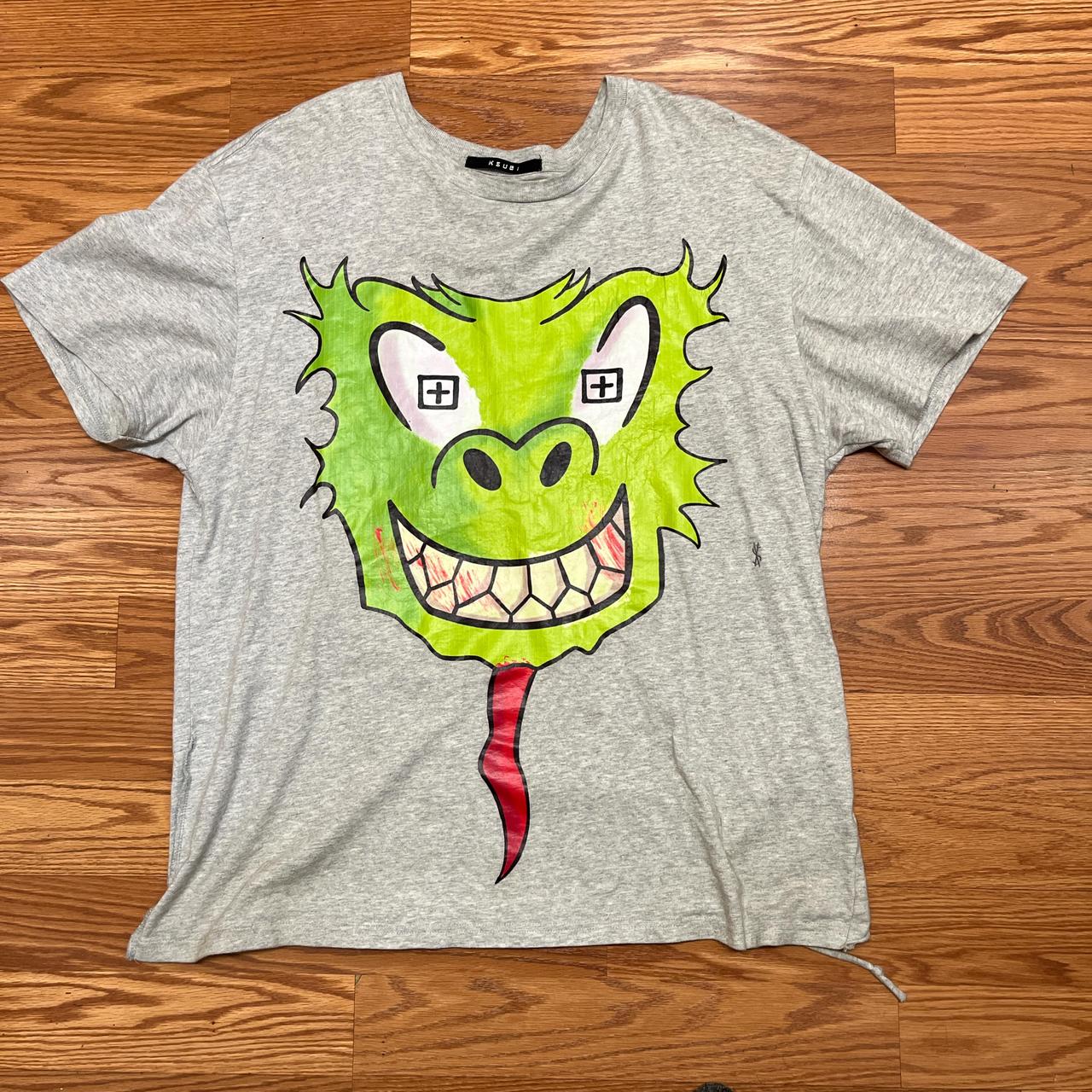 Ksubi x kev graphic tee Slumpy kev rare t shirt... | Depop