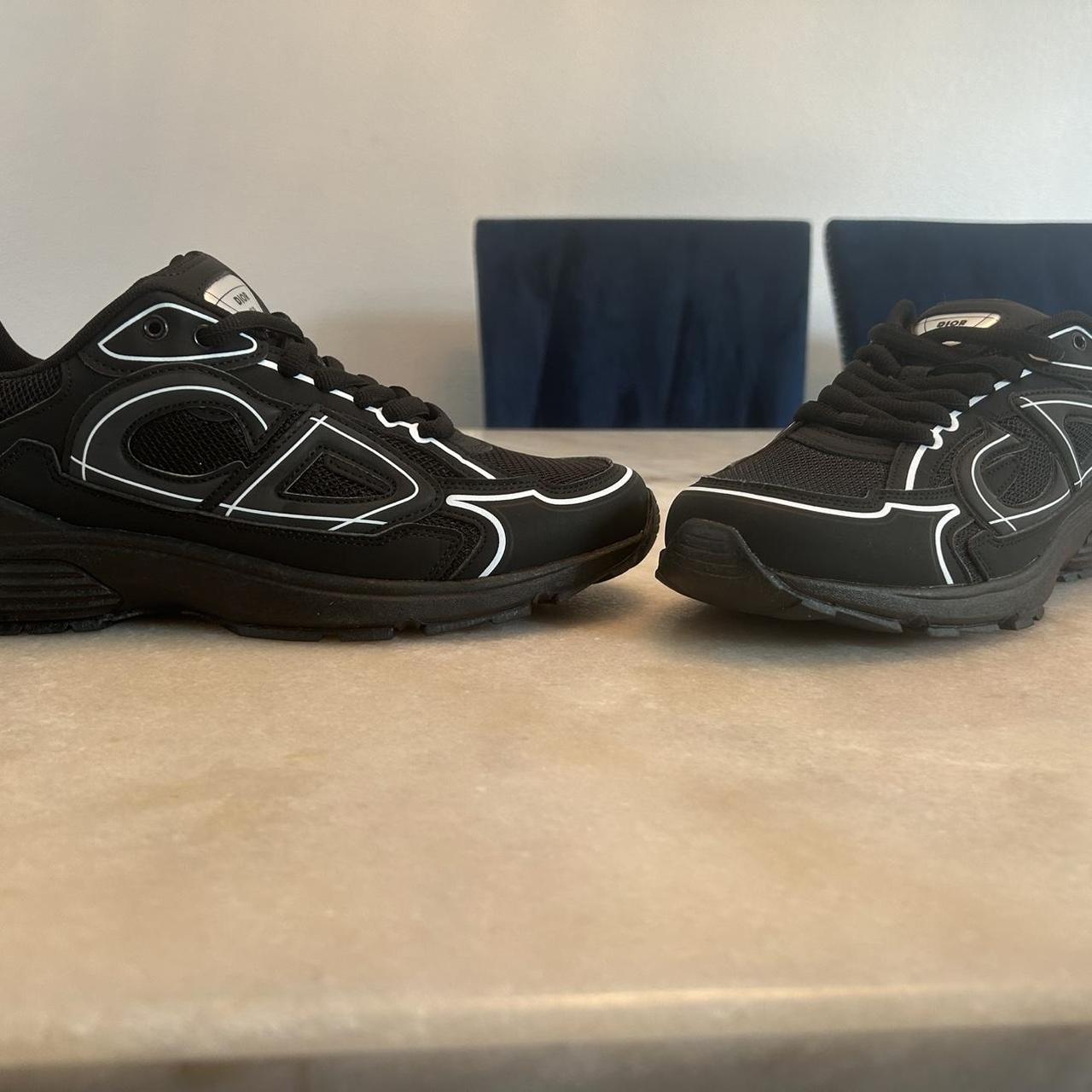 All black b30's sneakers | Depop