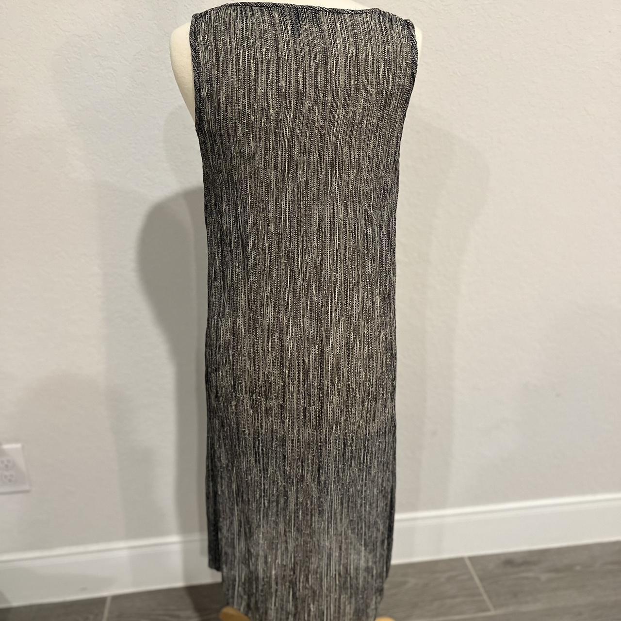 Beautiful Eileen Fisher sheer vintage swim cover-... - Depop