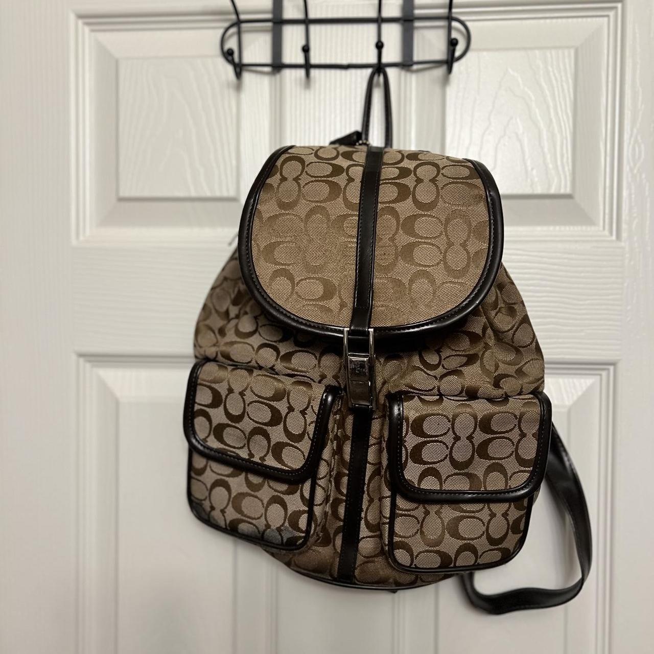 Coach Backpack. I bought this at a vintage resale... - Depop