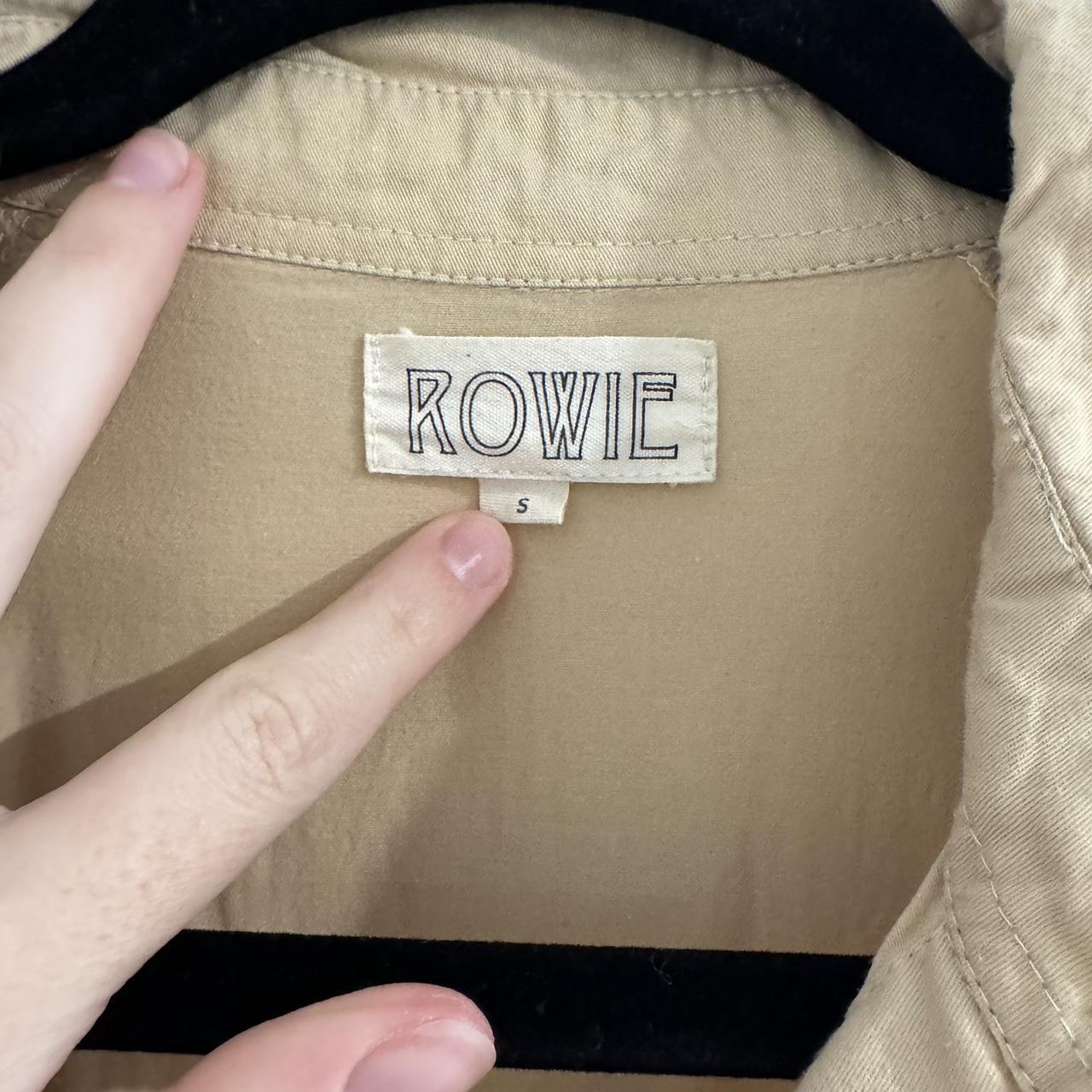 Neutral tan cotton tiered Rowie midi dress.... - Depop