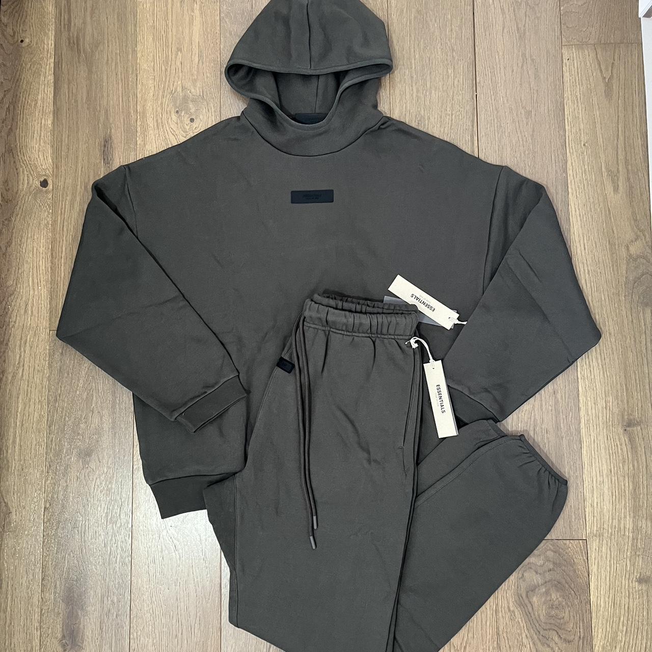 FOG SS24 Essentials ‘Ink’ Black Tracksuit size XS ,... - Depop