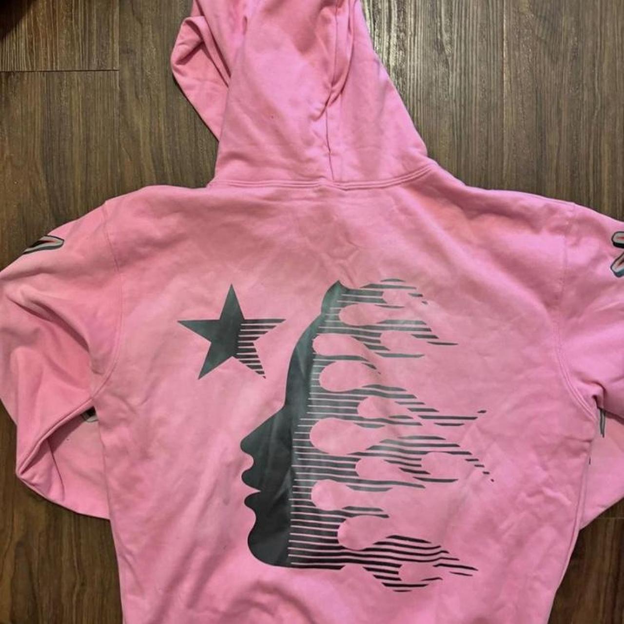 Pink Hellstar Hoodie - Depop