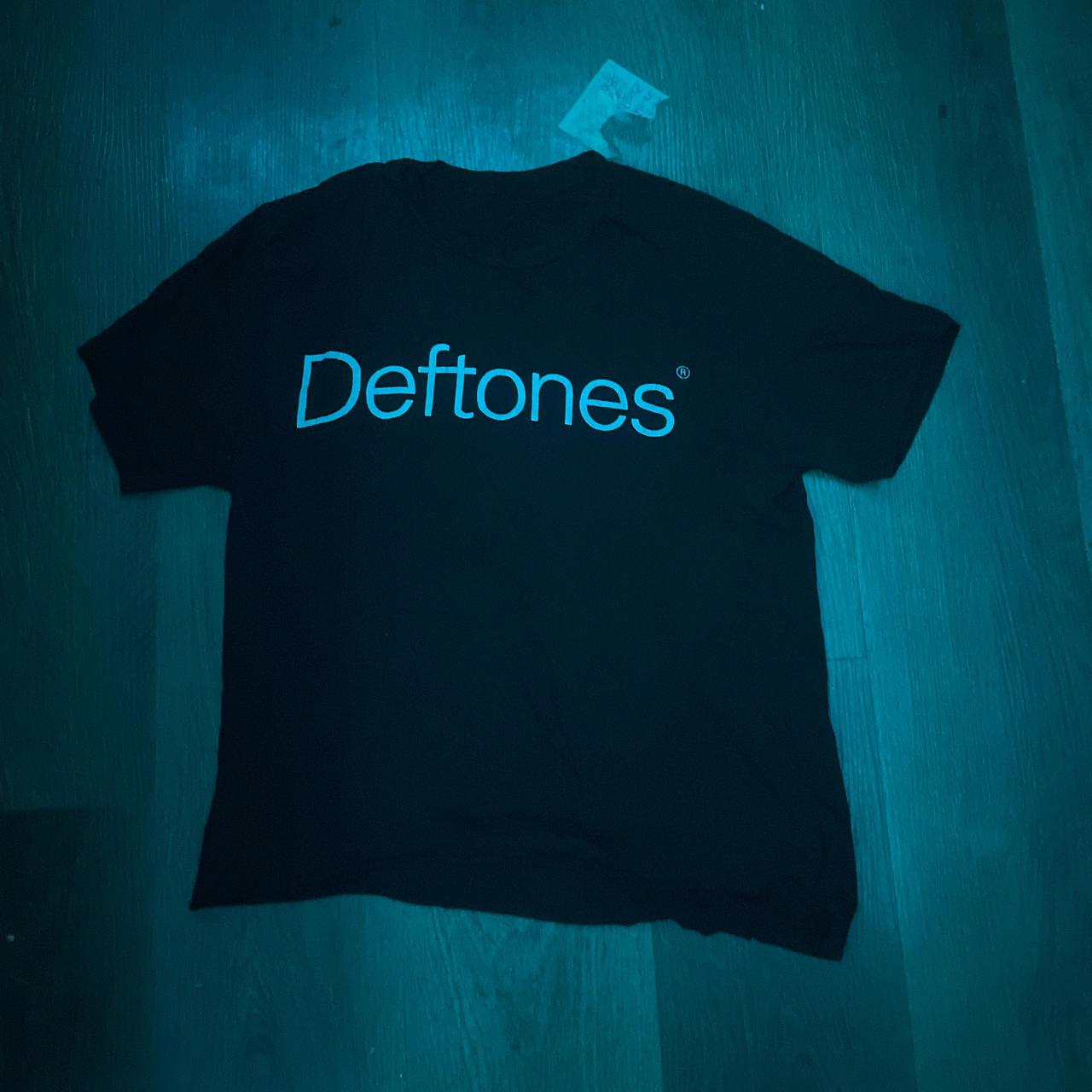 Black Deftones band tee #bandmerch | Depop