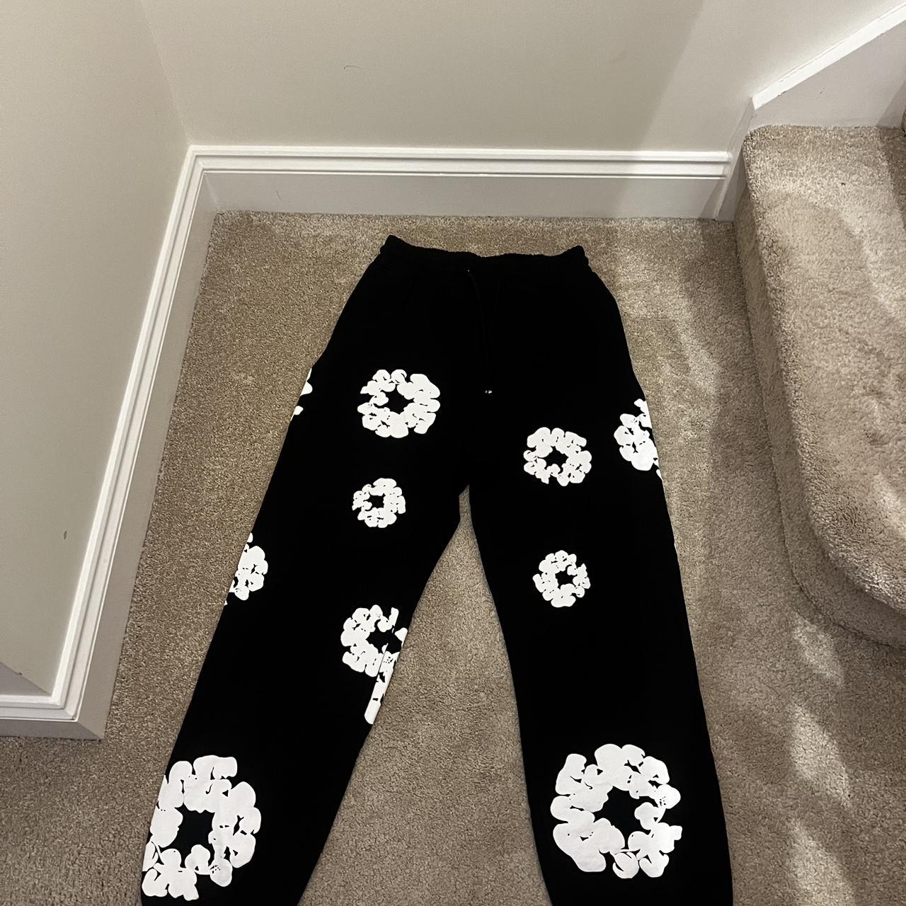 Black Denim Tears Joggers Brand New Size M - Depop
