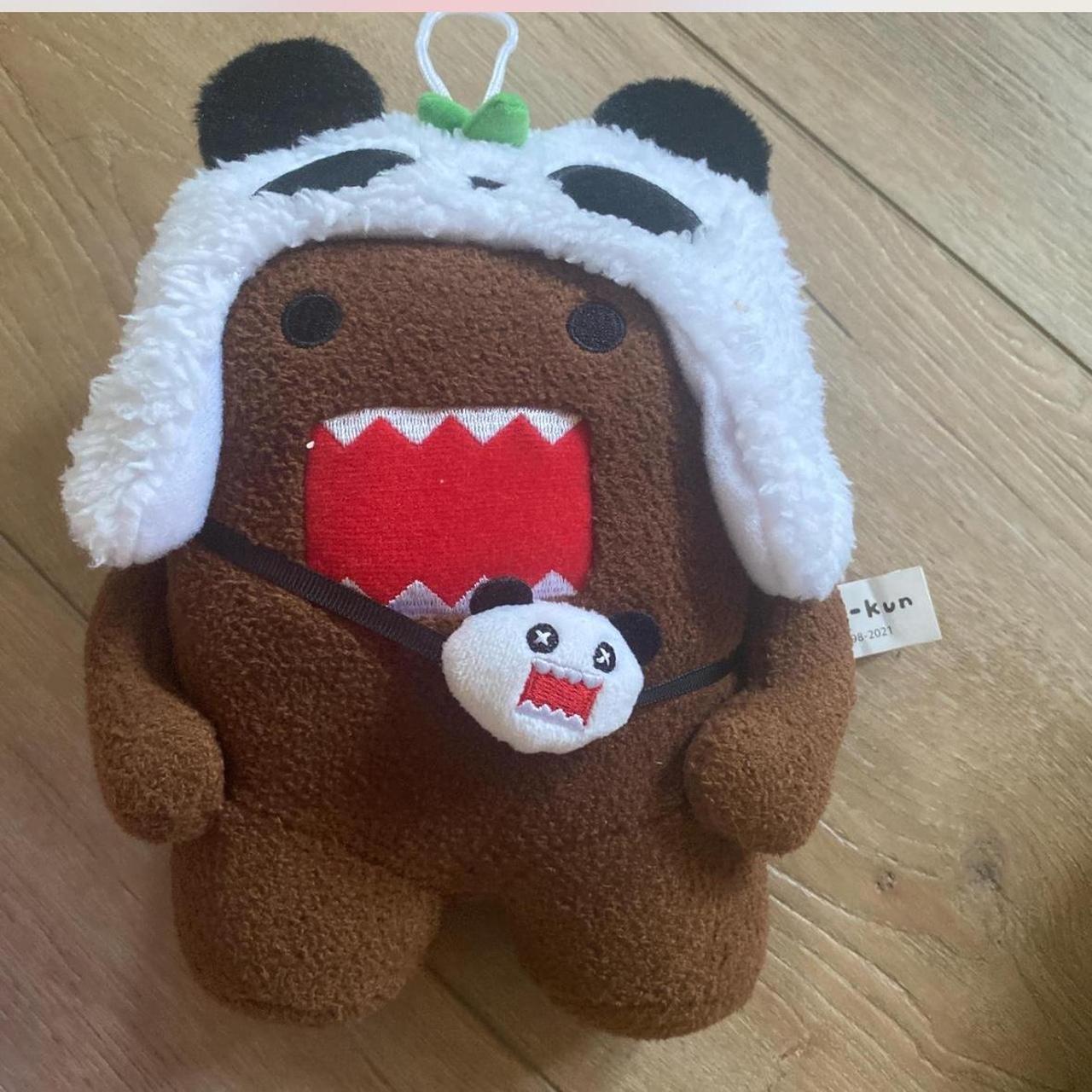 panda japanese domo kun plush perfect condition - Depop