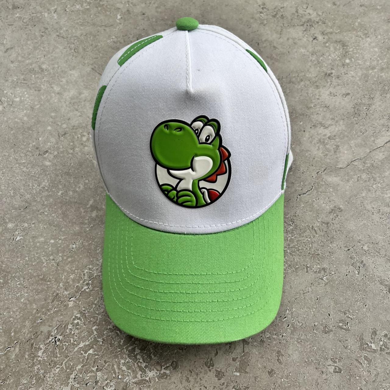 Vintage Super Mario cap • Size: F • Condition:... - Depop