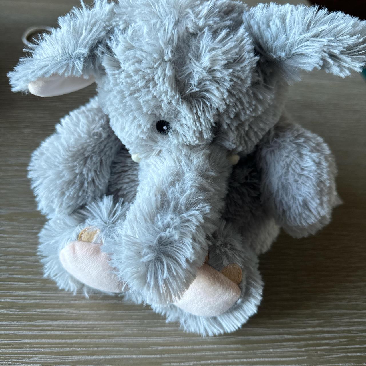 fuzzy little Warmies stuffed elephant still has... - Depop