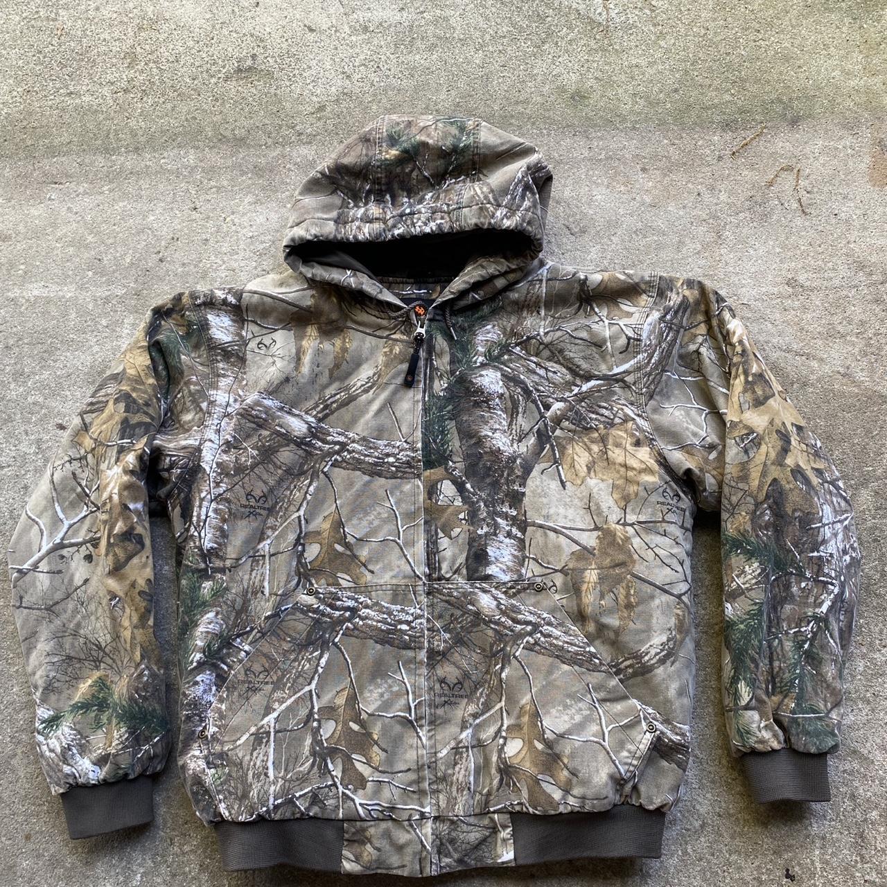 Realtree camo jacket Game winner zip up jacket... | Depop