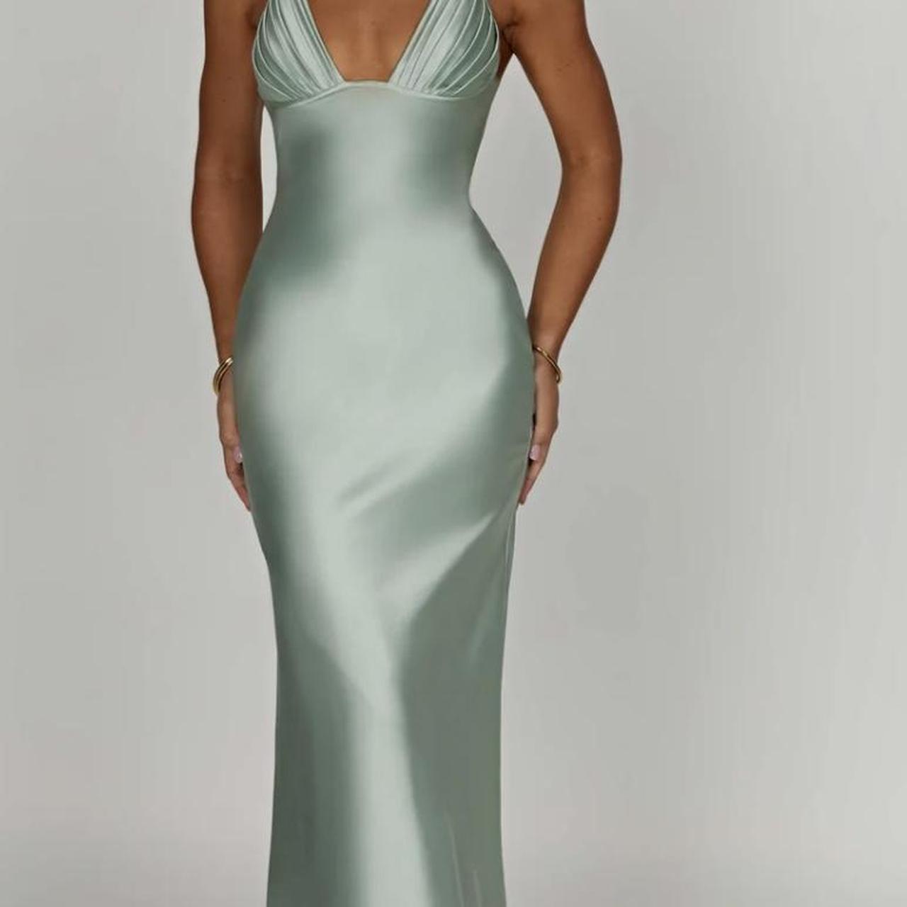 Miriam maxi dress in sage from Babyboo. Size medium.... - Depop