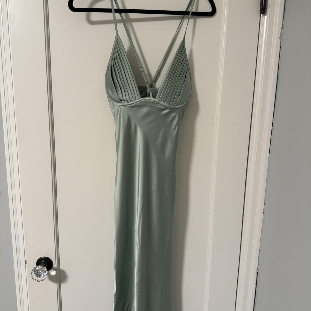 Miriam maxi dress in sage from Babyboo. Size medium.... - Depop