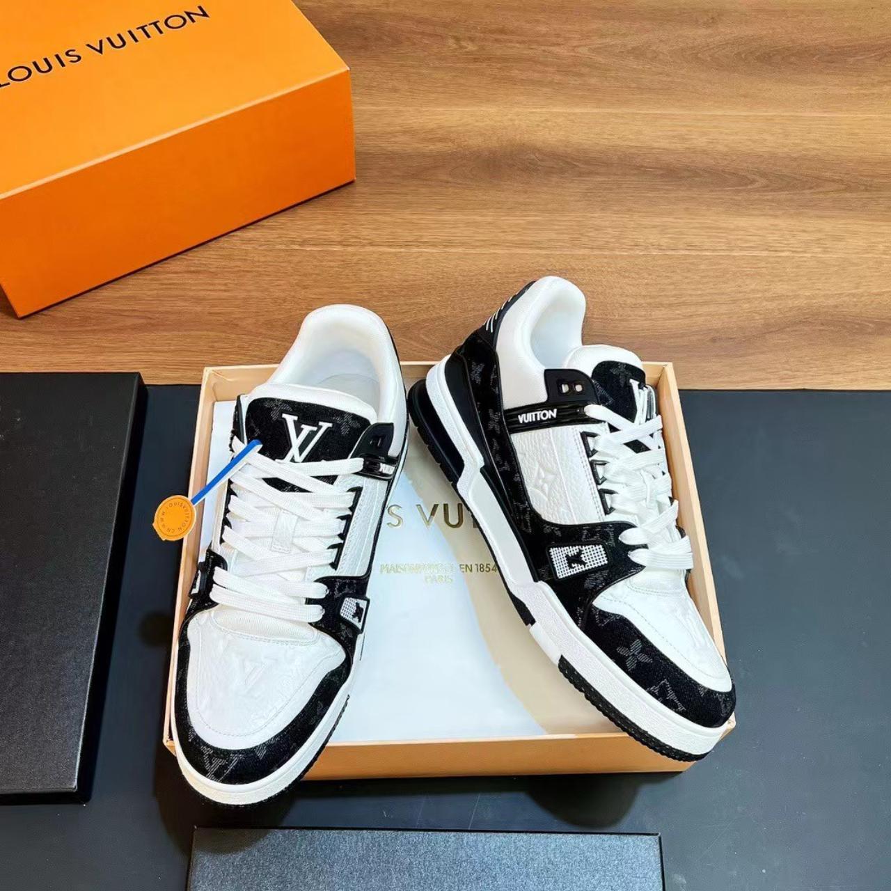 Louis Vuitton trainer running shoes Nice running... - Depop
