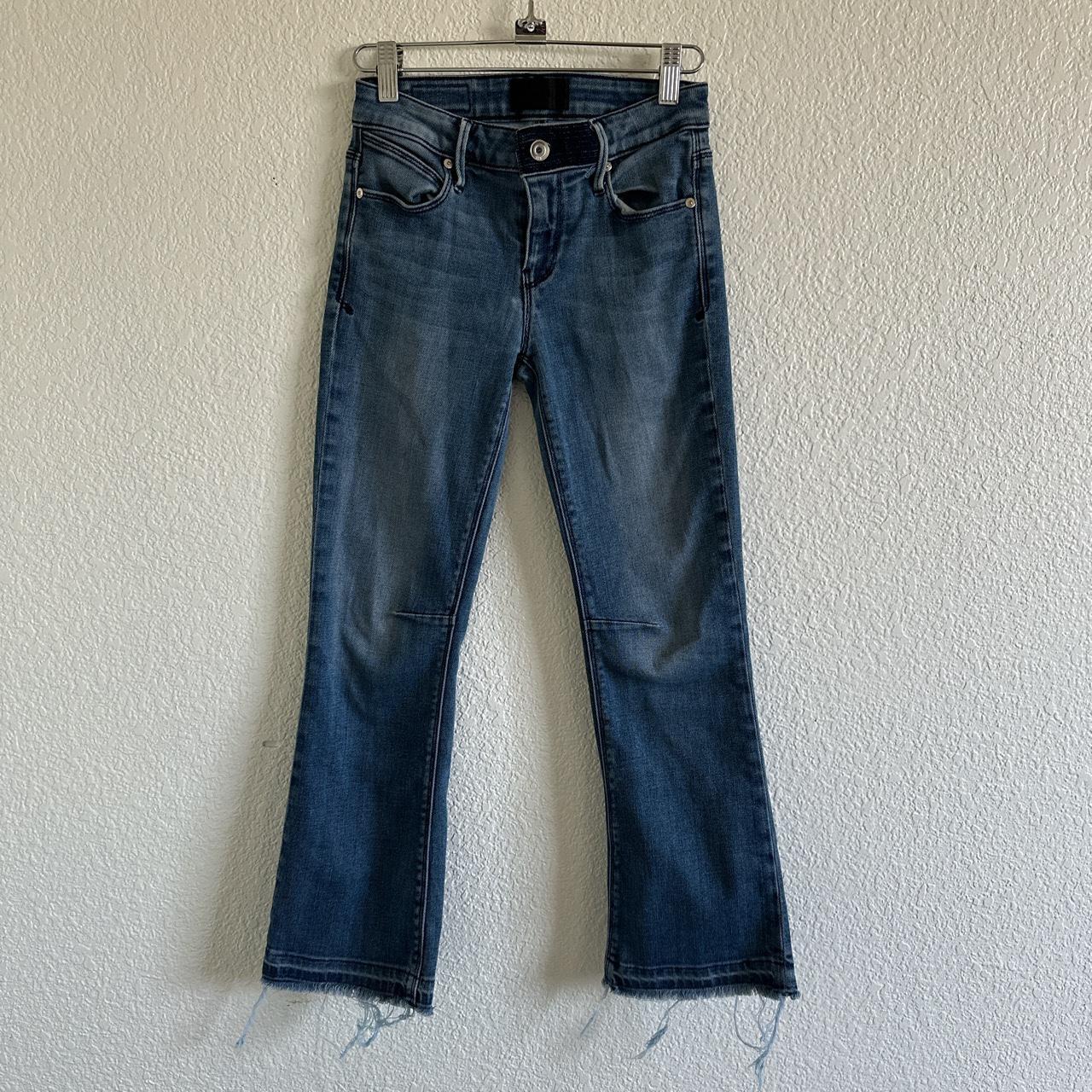RtA Denim Straight Leg Jeans 🩵 Lowrise, cropped... - Depop