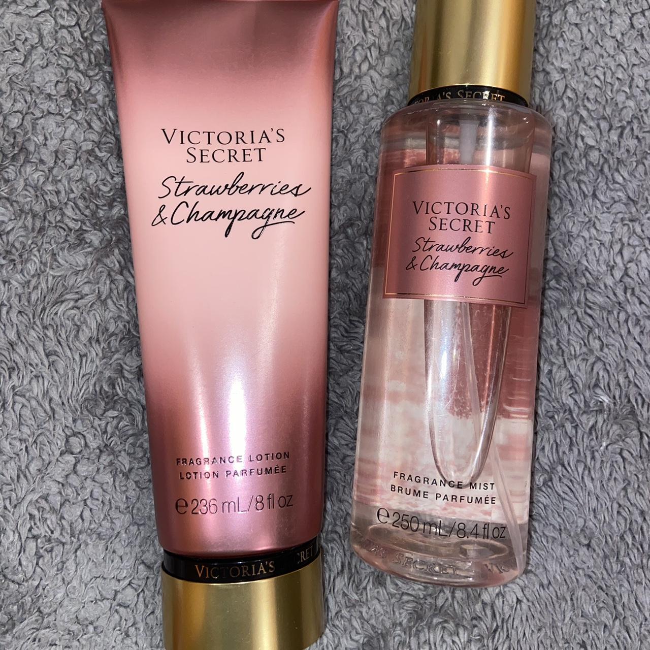 Strawberries & champagne Victoria’s Secret set... - Depop