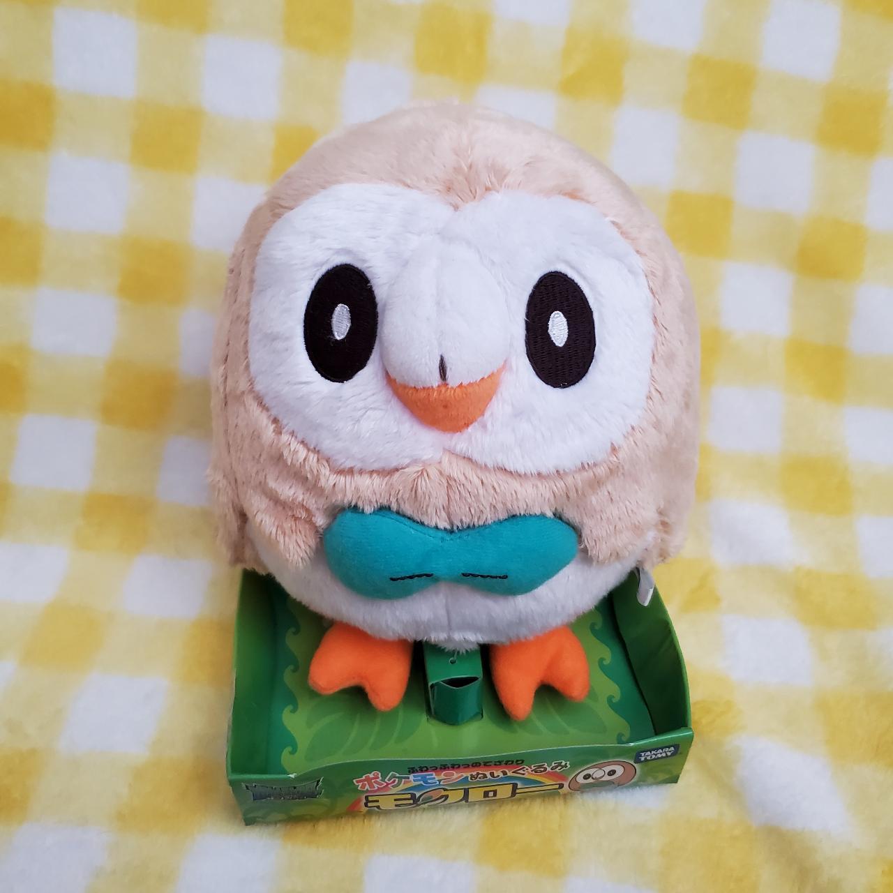 Takara Tomy Rowlet plush 💫 in brand new condition;... - Depop