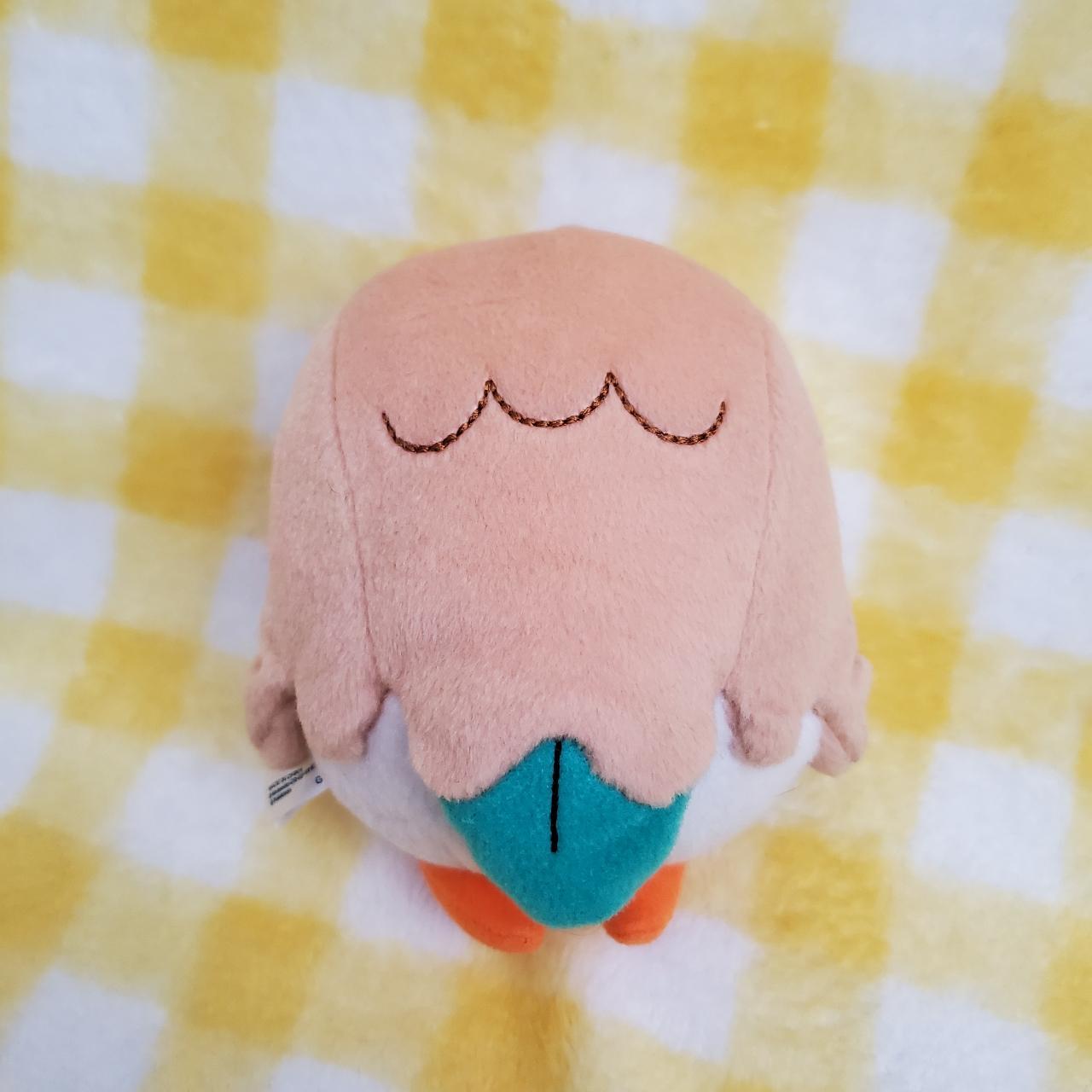 Takara Tomy Satoshi / Ash's Rowlet mini plush 💫 in... - Depop