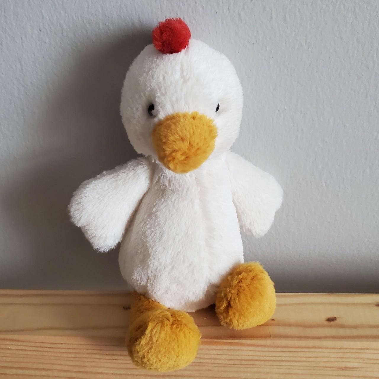 Jellycat bashful chicken small size plush 🐔 like new... - Depop
