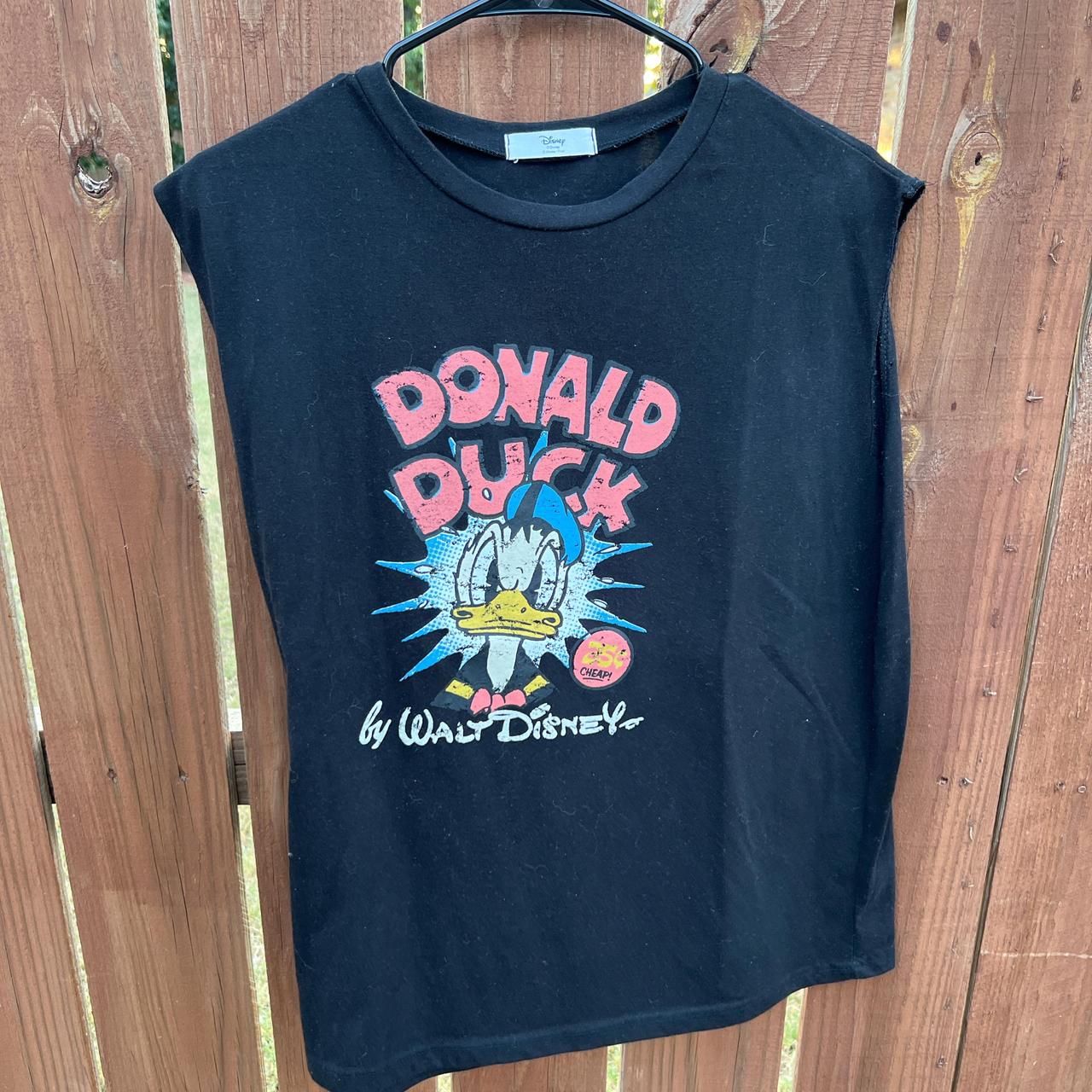 Vintage Disney Donald Duck Tank Top M | Depop