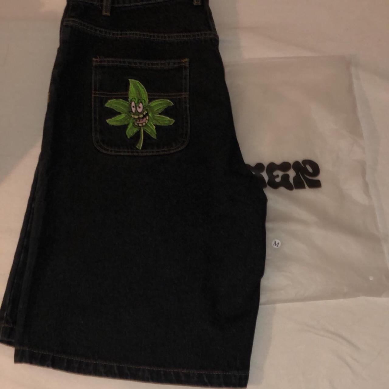 ‘Skunked’ poser jorts Never worn before - Depop