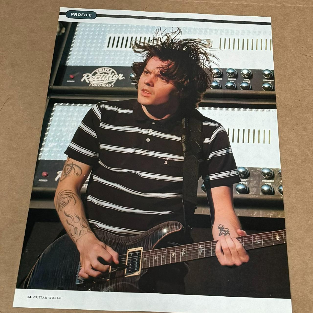 Mike Smith of Limp Bizkit / Snot - Music Print Ad... - Depop