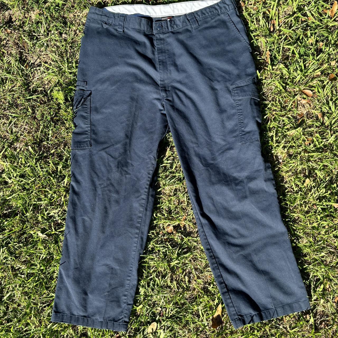 Navy blue Dickies cargo pants #skater Very baggy fit... - Depop