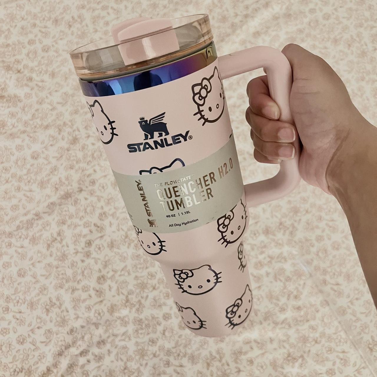 Super cute Hello Kitty Stanley🤍🎀 Never Used!!... | Depop