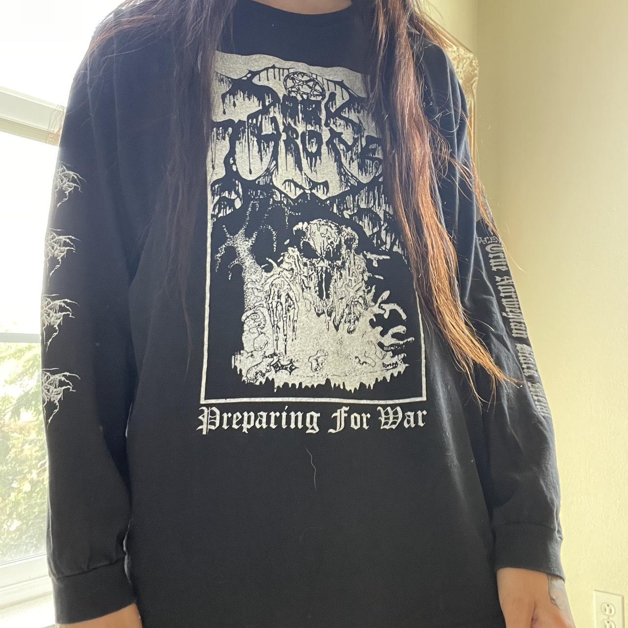Darkthrone - Preparing for War Long Sleeve shirt... - Depop