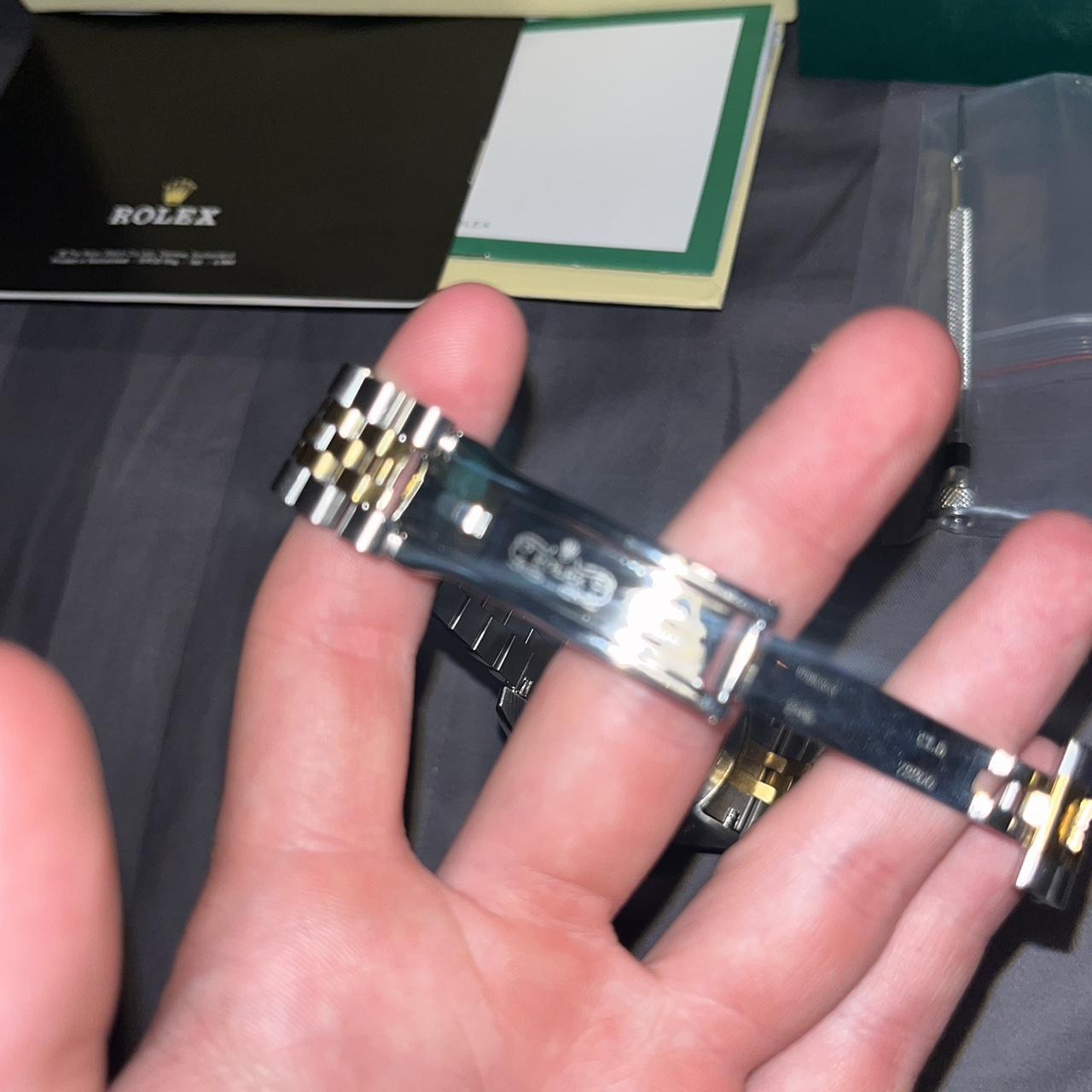 Rolex datejust brand new with box and recipt Yellow... - Depop