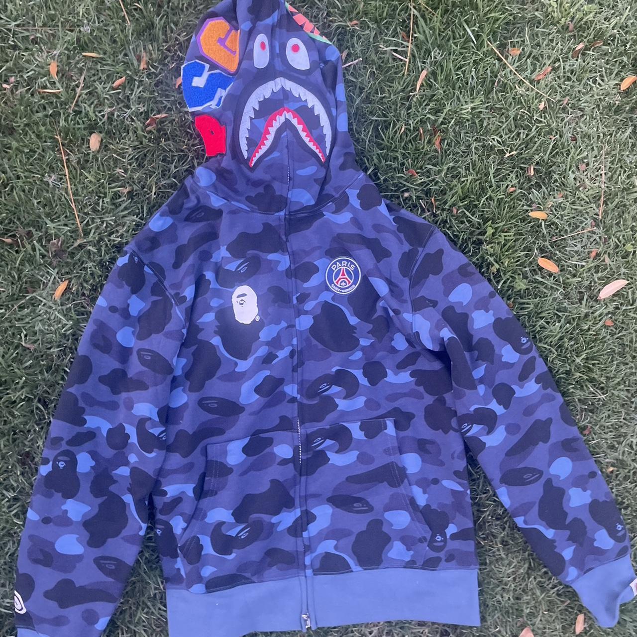 *DM BEFORE BUYING*. A BATHING APE. BAPE x PSG... - Depop