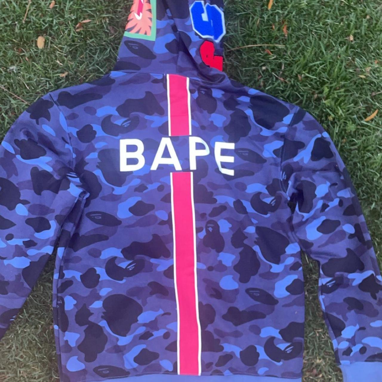 *DM BEFORE BUYING*. A BATHING APE. BAPE x PSG... - Depop