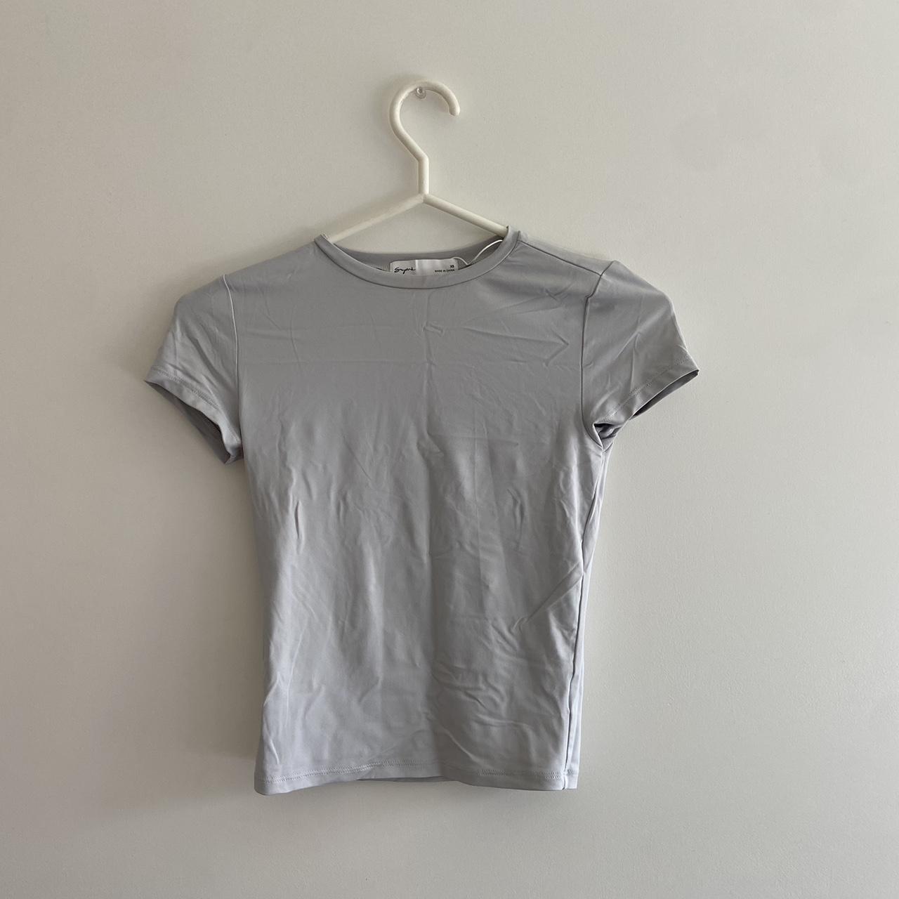 Super cute grey Skims DUPE Never worn Size: XS - Depop