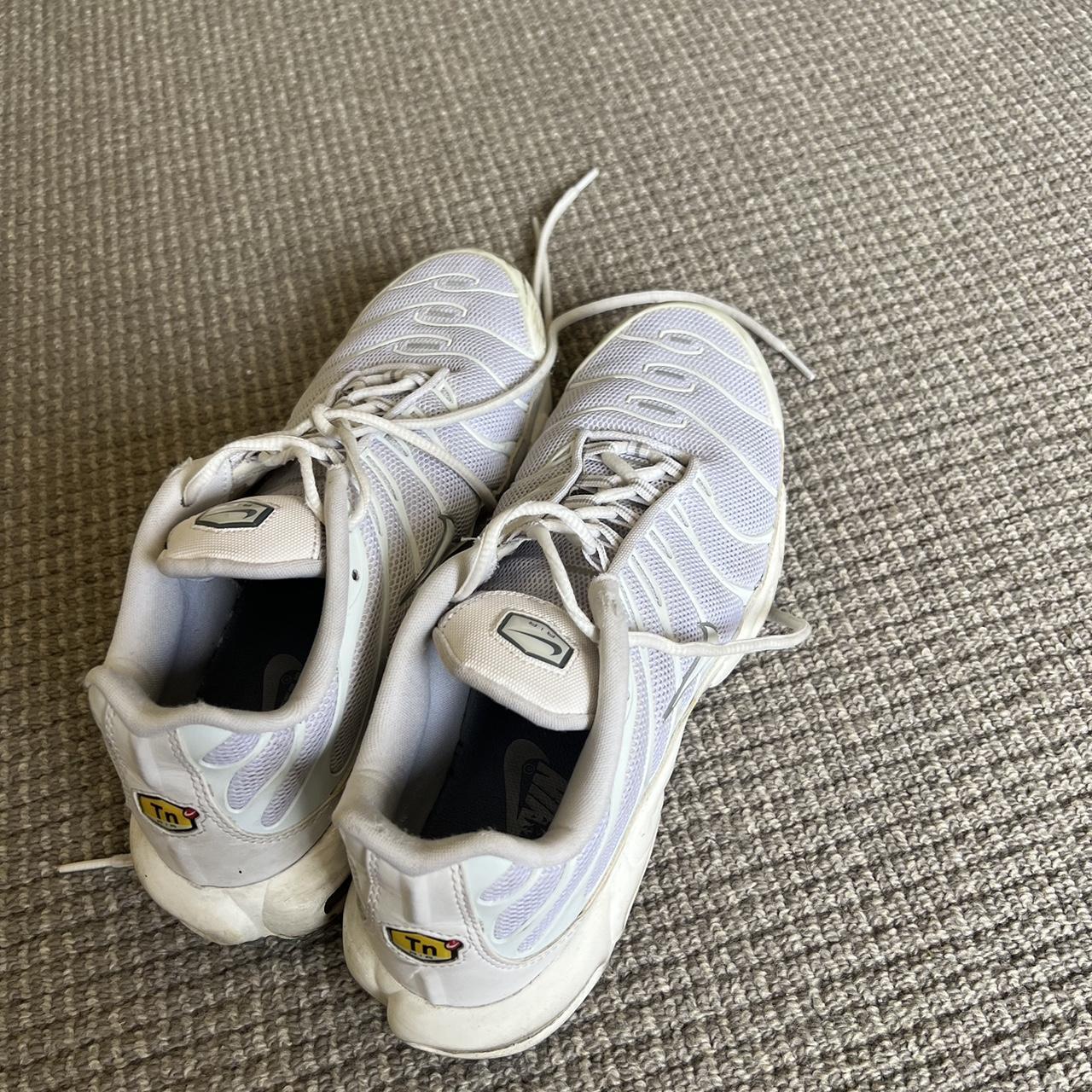 Triple White / Casper TNs US mens 9.5 Decently... | Depop