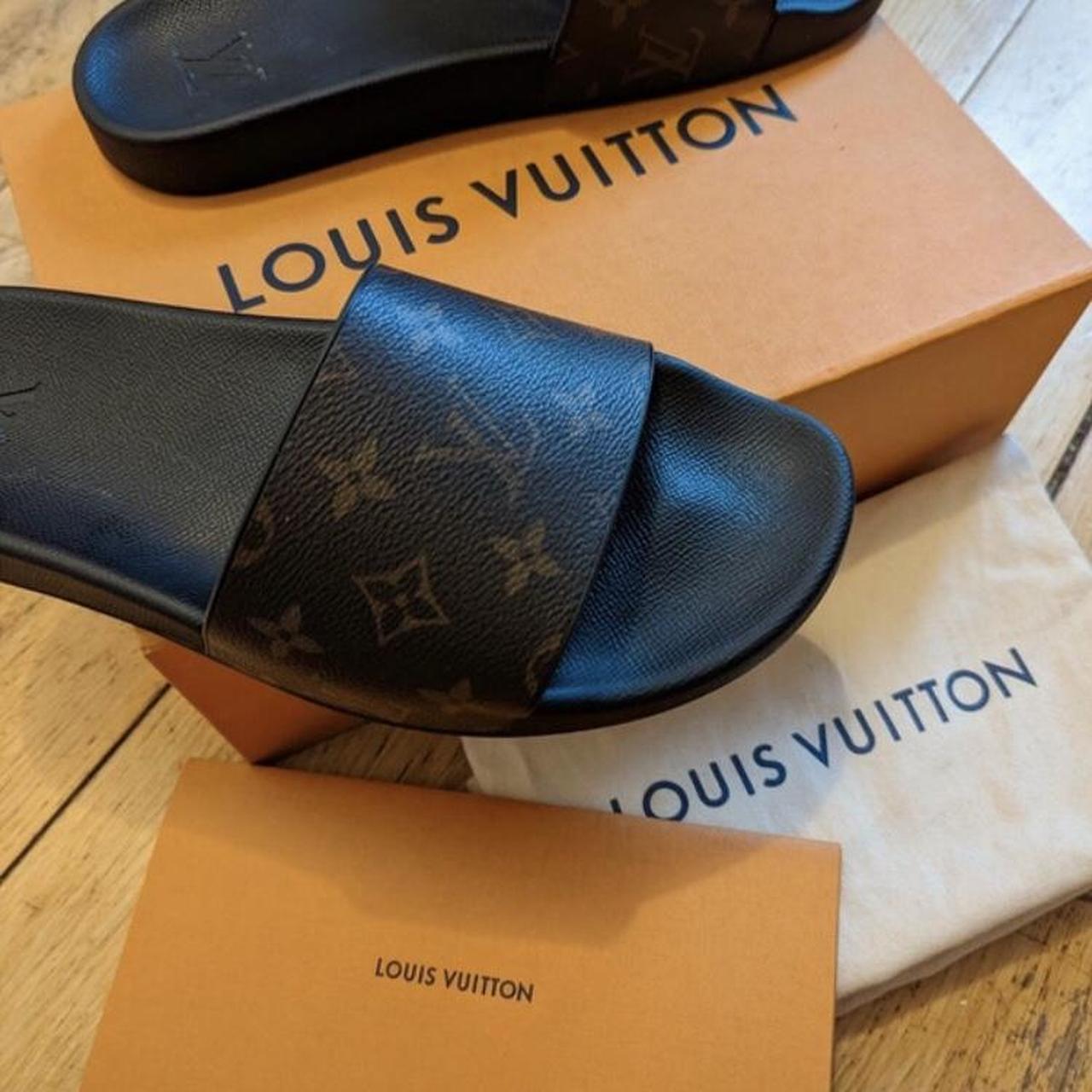 Louis Vuitton Slides Sliders/Mules - Size 8 - Depop