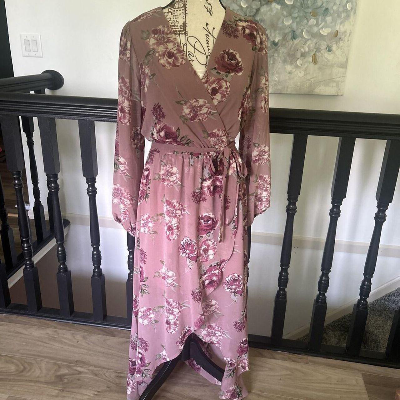 Long sleeve maxi dress juniors store