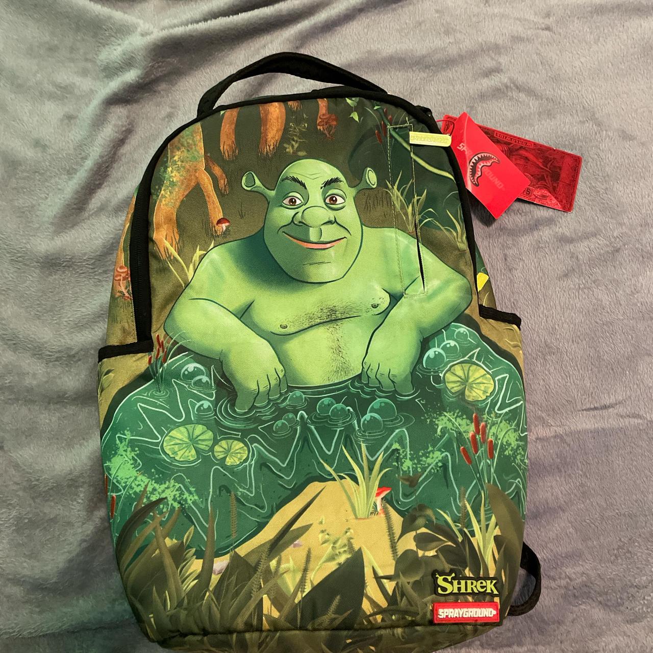 Sprayground backback #sprayground #shrek - Depop