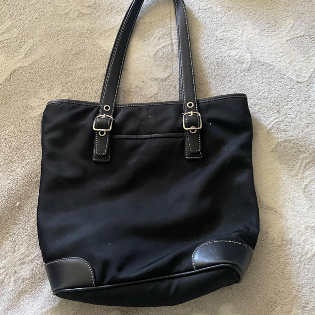 Black coach mini tote Super cute and perfect for the... - Depop