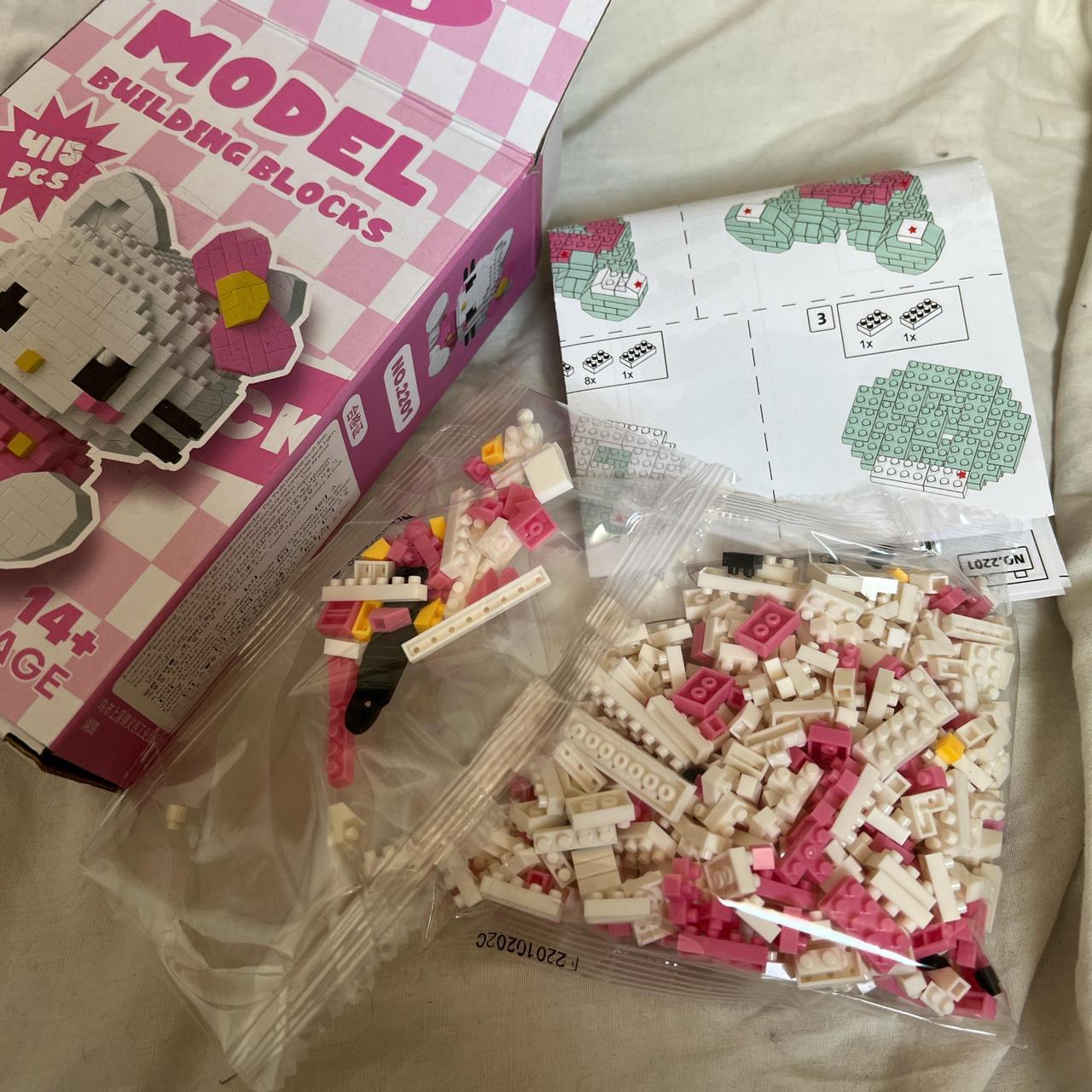 Hello Kitty Building Blocks Lego Brand new unused - Depop