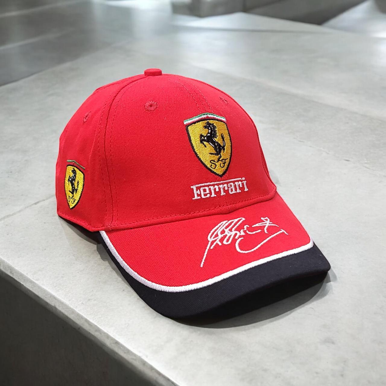 Vintage Michael Schumacher Ferrari Cap F1. The cap... - Depop