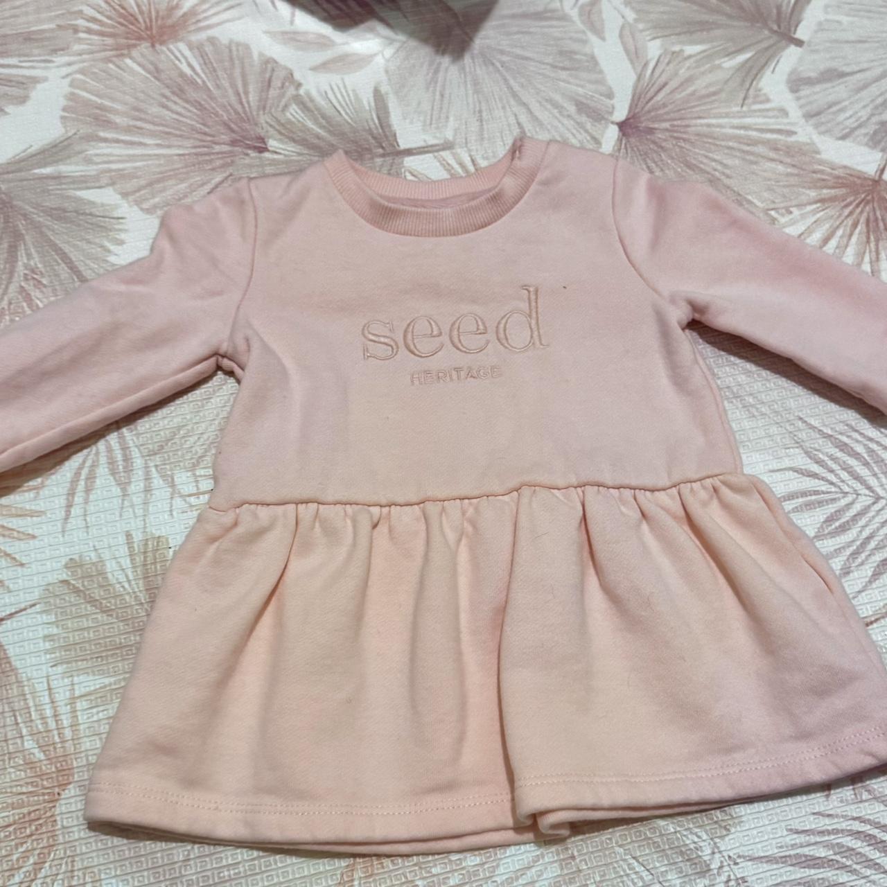 Seed Dress Size 00 Worn once - Depop