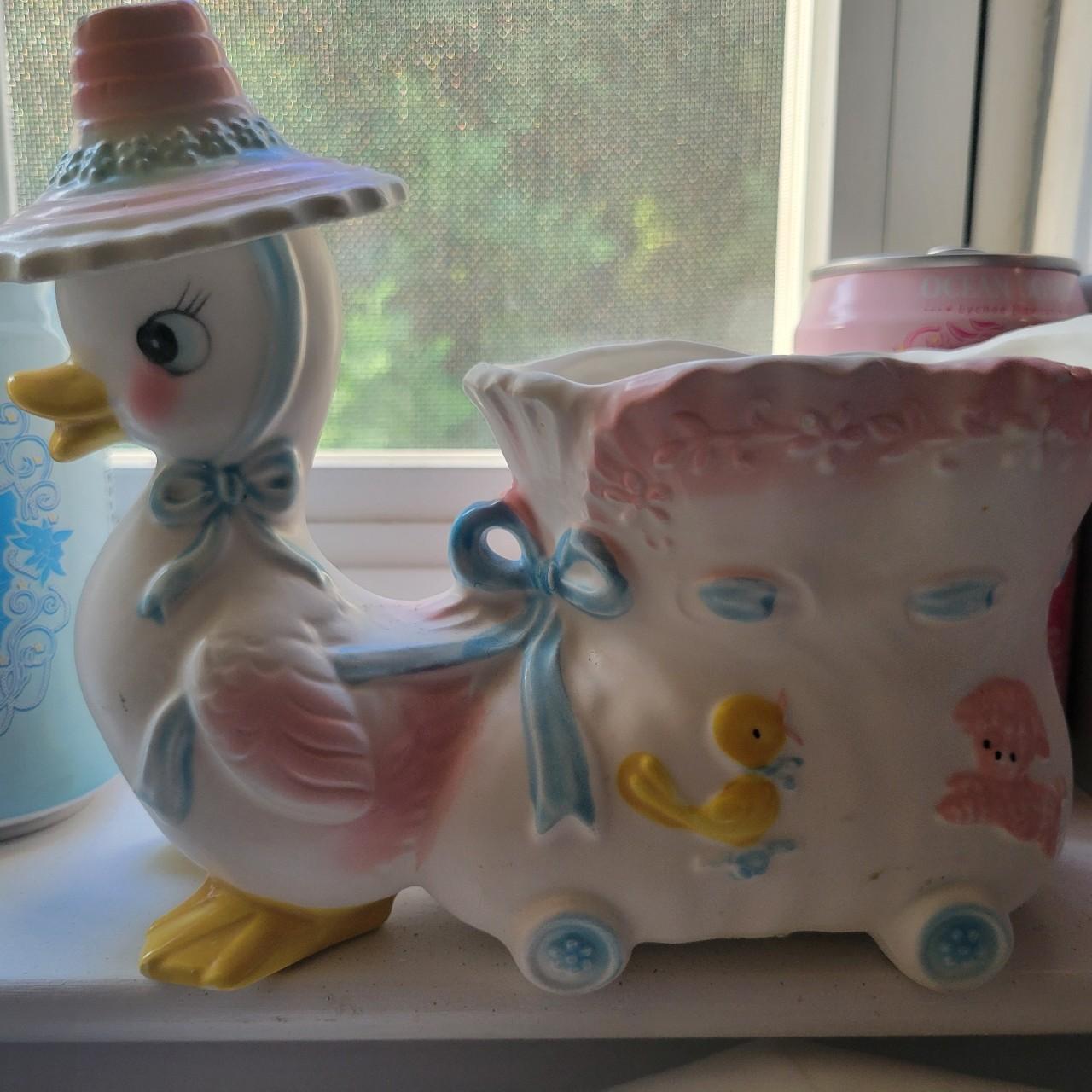 Antique Japanese Flower Planter Minor flaws shown in... | Depop