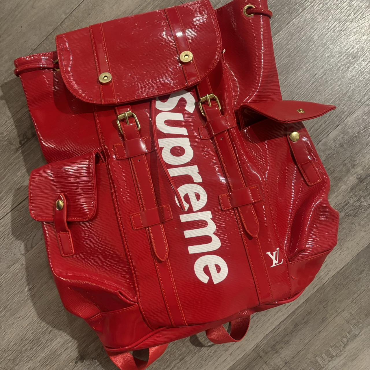 Louis Vuitton x Supreme backpack - Depop